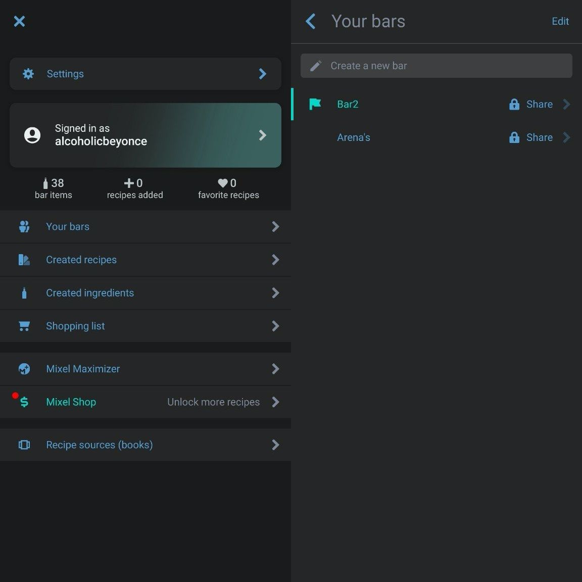 居家調酒必備App《Mixel》！只要輸入材料就能知道酒譜，還能發表自創的雞尾酒|居家調酒、調酒App、調酒師、Bartender、mixer ...